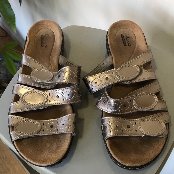 Clarks | Shoes | Clarks Velcro Sandal Shoe | Poshmark